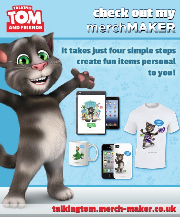 Kidscreen » Archive » MerchMAKER gives Talking Tom fans creative ...